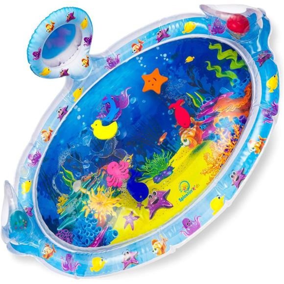 Toys | Inflatable Tummy Time Premium Water Mat With Mirror And Rattles ...